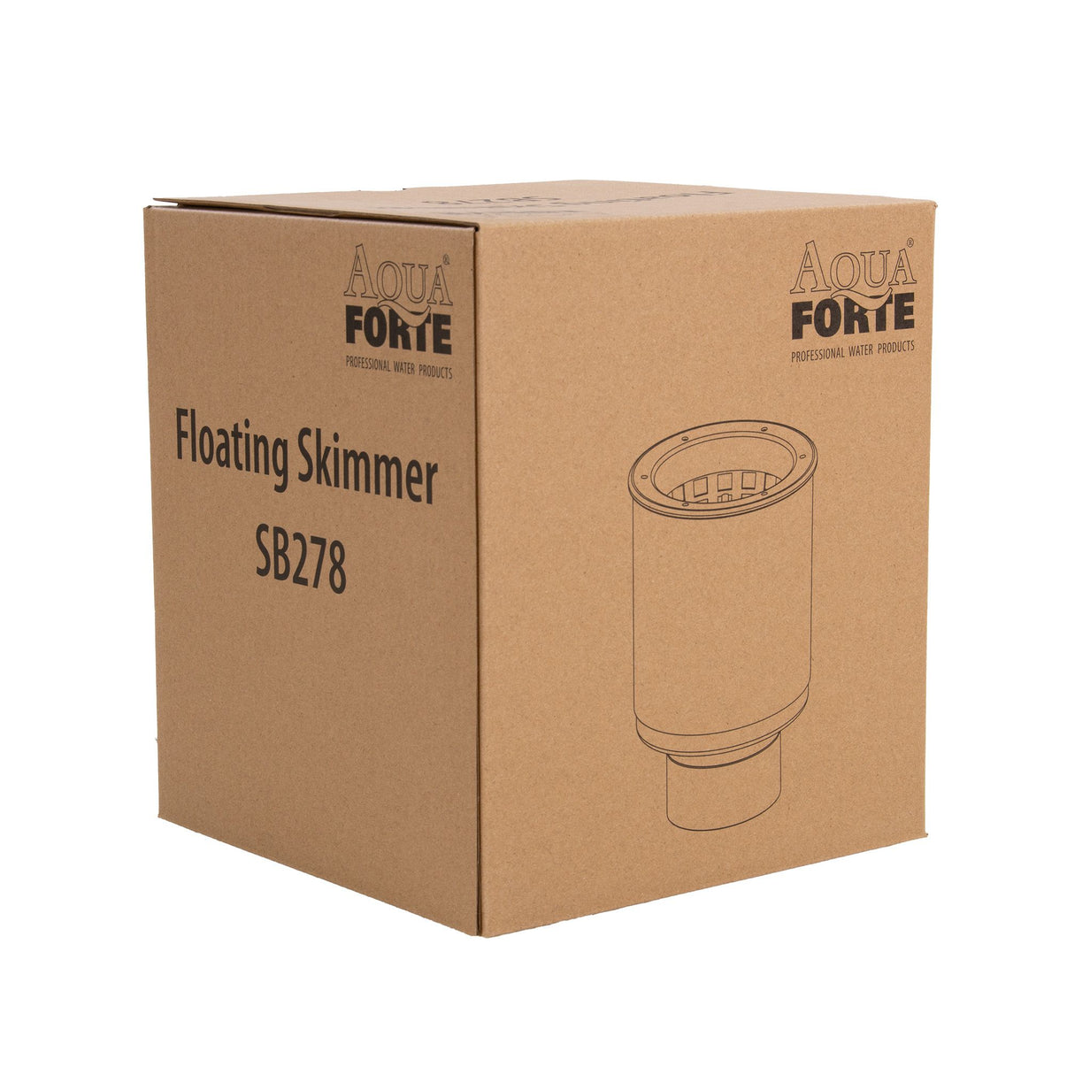 AquaForte 200mm Floating Skimmer – Clear Water Koi